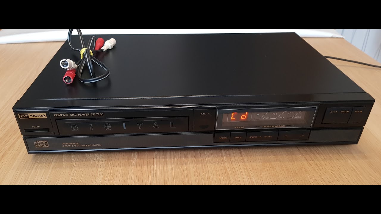 ITT NOKIA DP7950 HIFI CD Player - YouTube