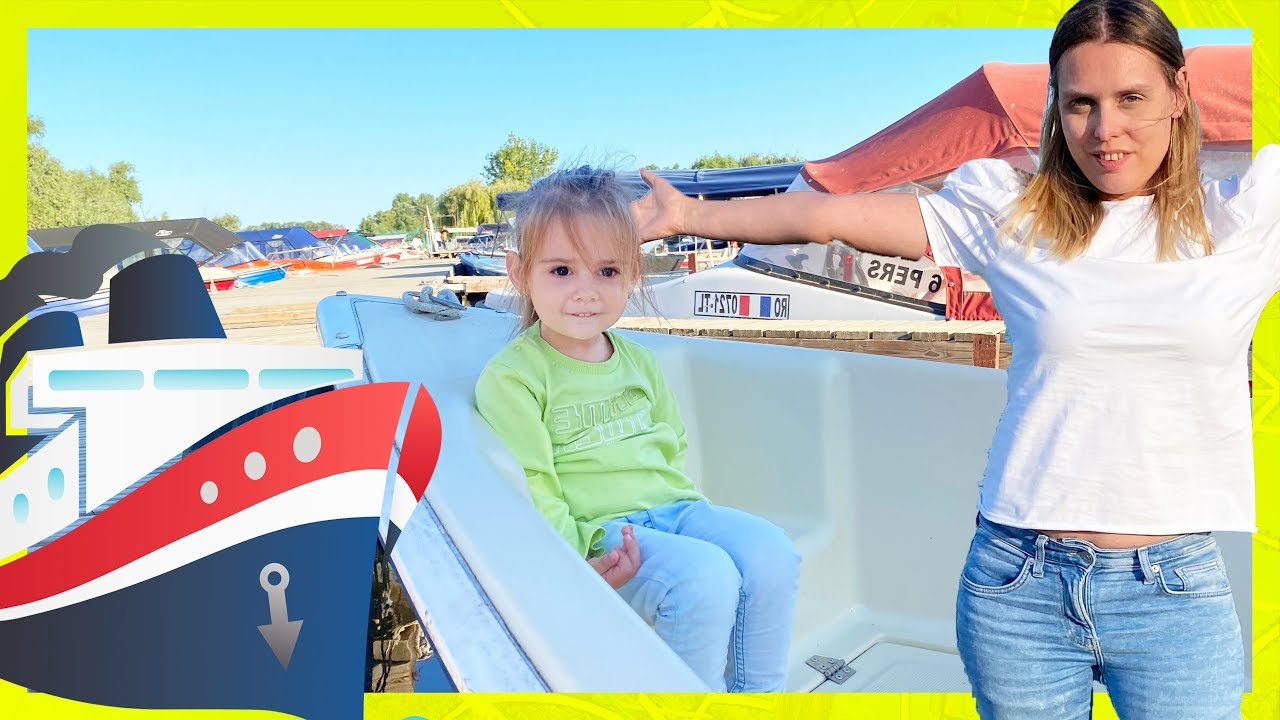 💥 Plimbare cu BARCA 🚢 cu Toată FAMILIA 👨‍👩‍👧‍👧 - YouTube