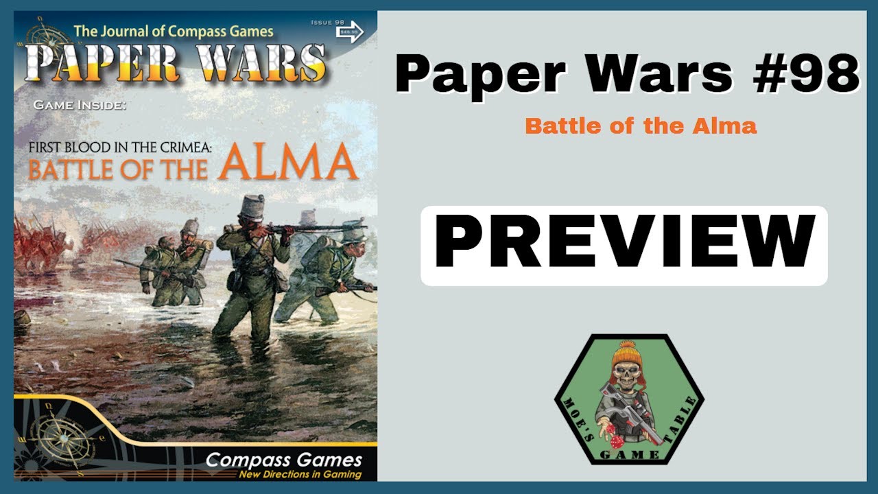 Paper Wars Issue #98 from Compass Games Preview - YouTube