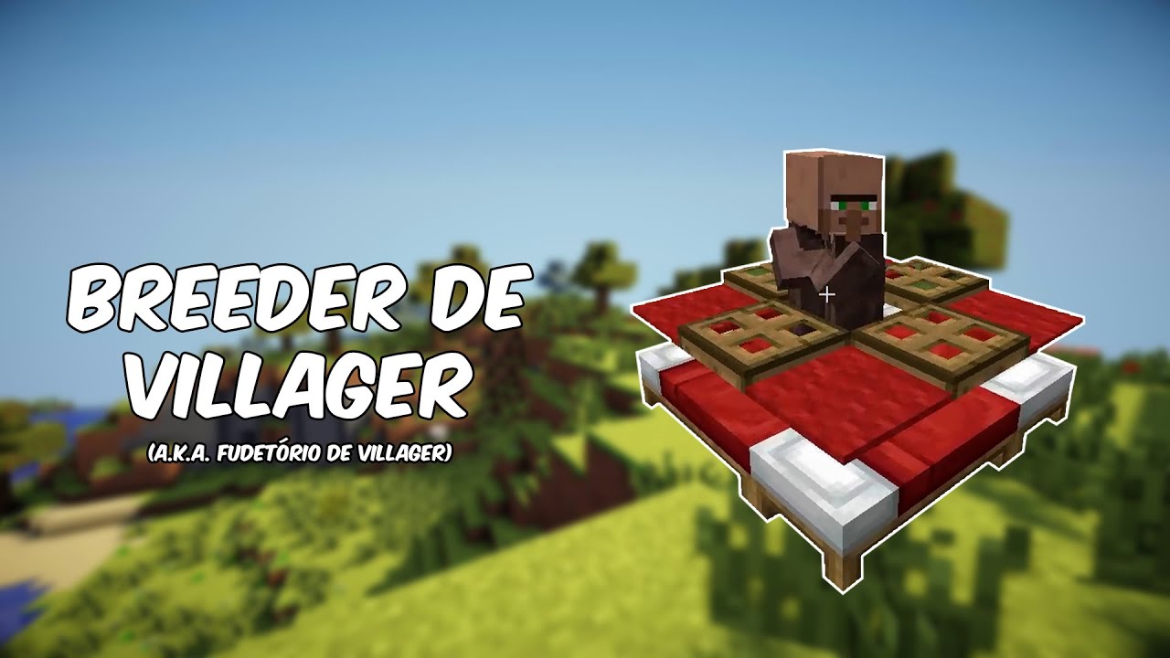 Farm de Villager / Breeder de Villager Semi-Automática - YouTube