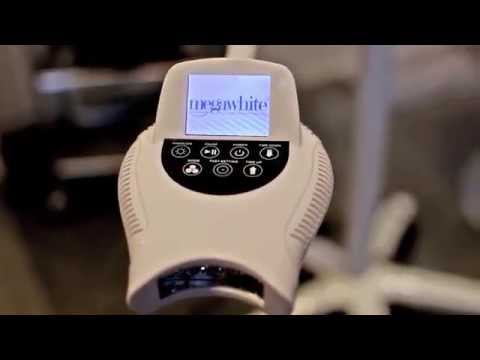 How to get white teeth through Megawhite teeth whitening - YouTube