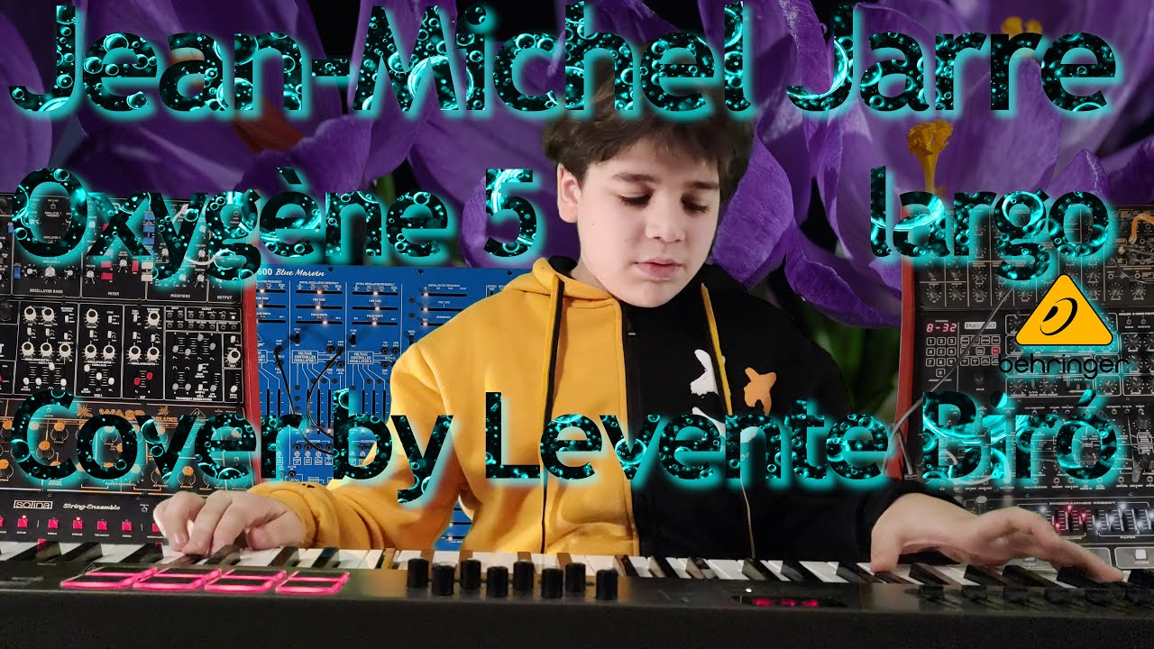 Jean-Michel Jarre Oxygène 5 largo cover Levente Solina Model D 2600 ...