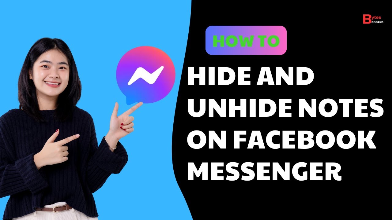 How To Hide And Unhide Notes On Facebook Messenger - YouTube