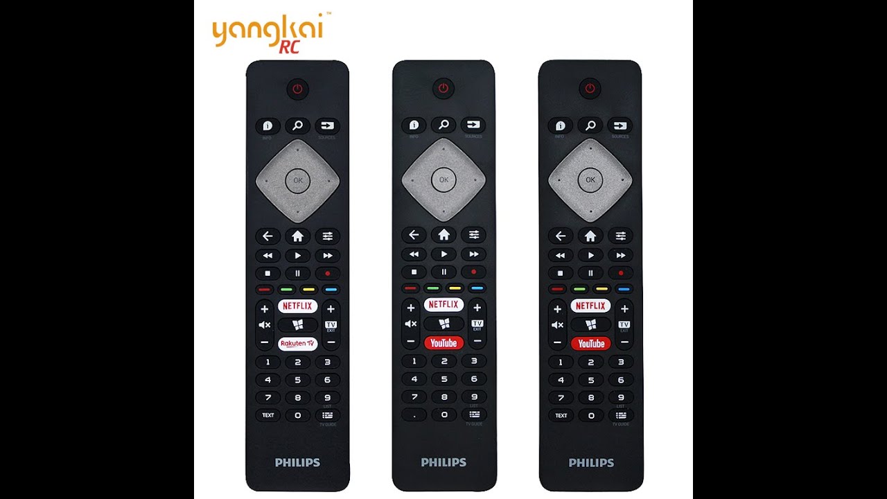 PHILIPS Replacement IR Remote Control Rakuten TV - YouTube