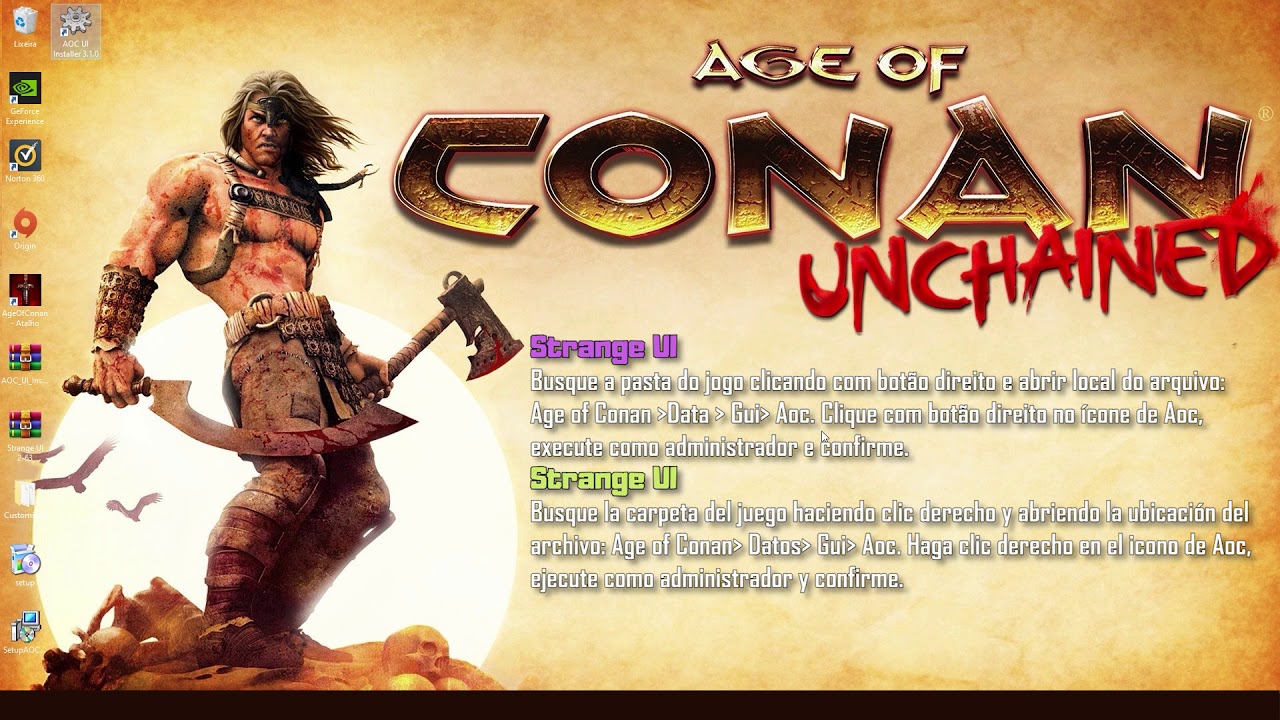 Como instalar Strange UI (Interface Customizada/Interfaz Personalizada ...