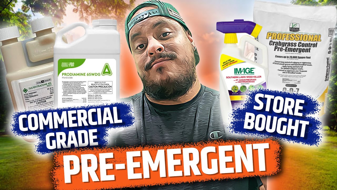 Pre emergents from in store purchase and online stores complete ...