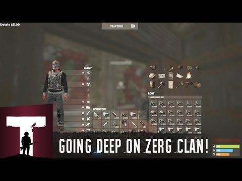 Rust: GOING DEEP ON ZERG CLAN! - YouTube