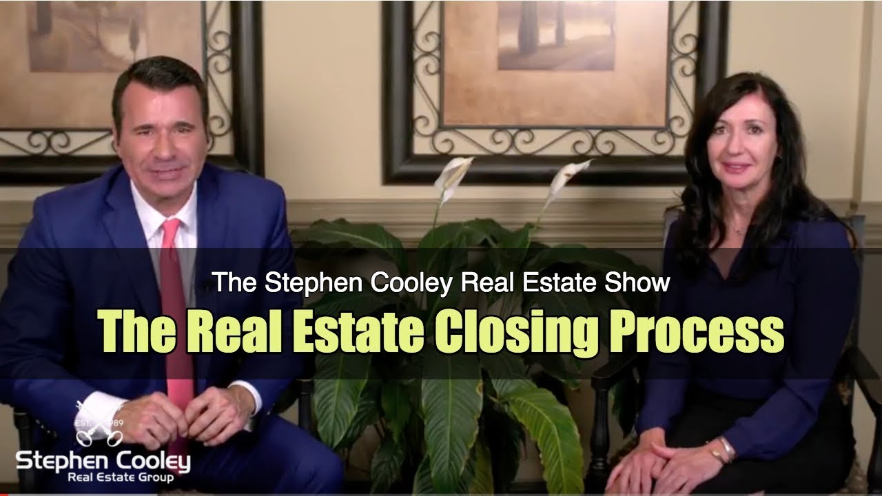 The Real Estate Closing Process - The Stephen Cooley Real Estate Show - YouTube