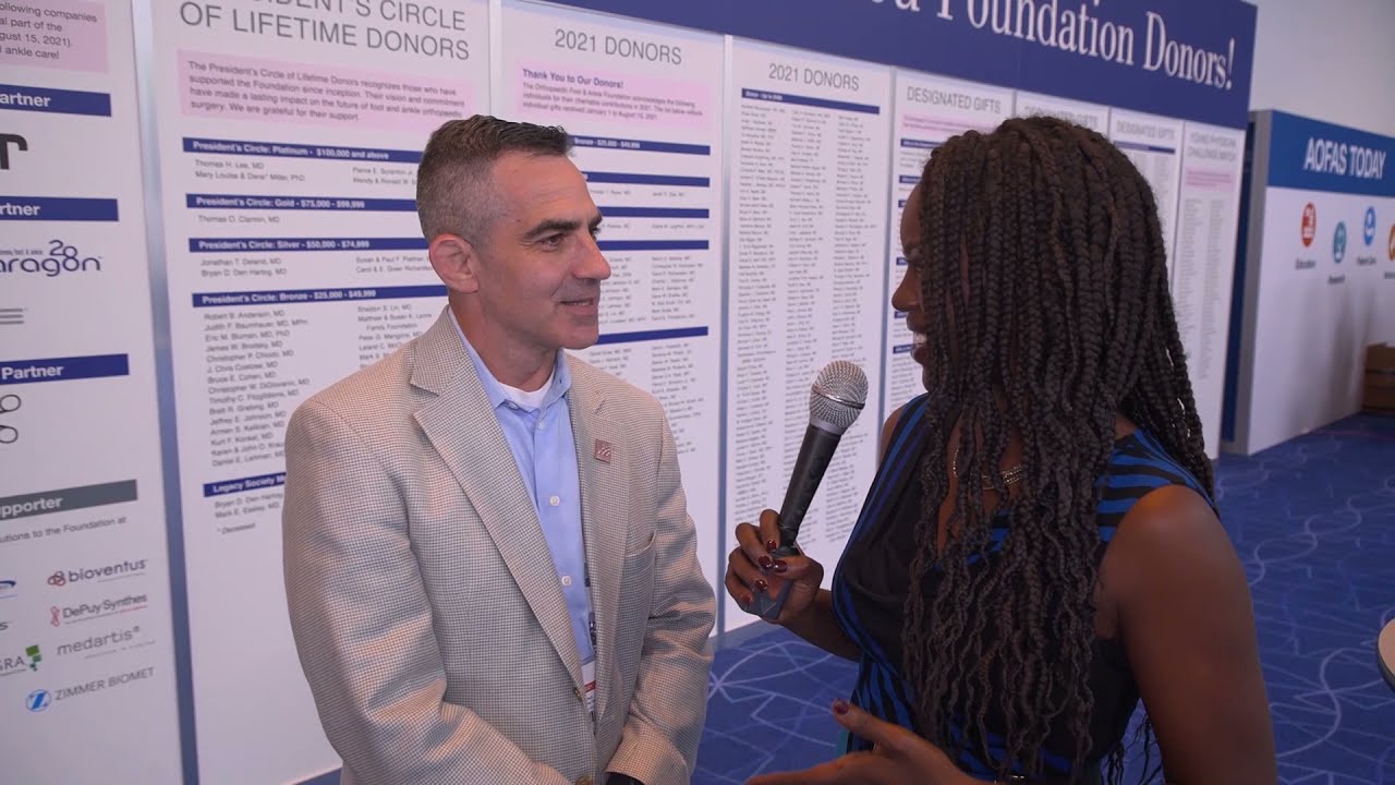 Interview with Eric Bluman, MD, PhD - AOFAS Annual Meeting 2021 - YouTube
