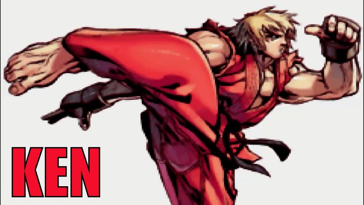 Super Street Fighter 2: Turbo Revival (GBA) - Ken Arcade Mode ...