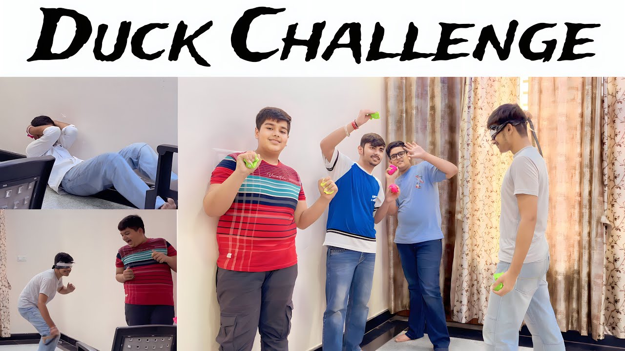 Duck Challenge🦆 Belt Se Mara #like #challenge #subscribe #comment # ...