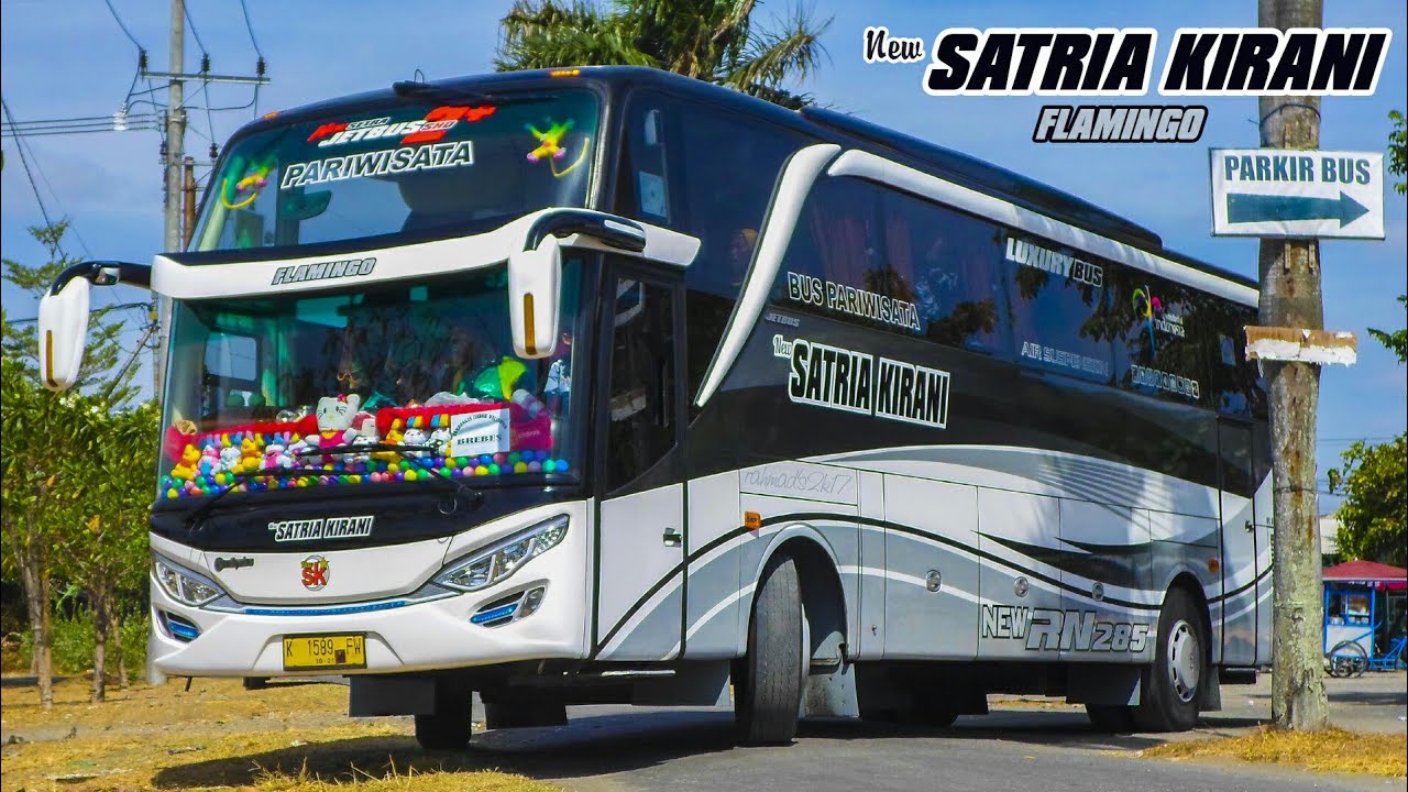 Satria Kirani "Flamingo" - Bus Review #12 BONUS TELOLET - YouTube