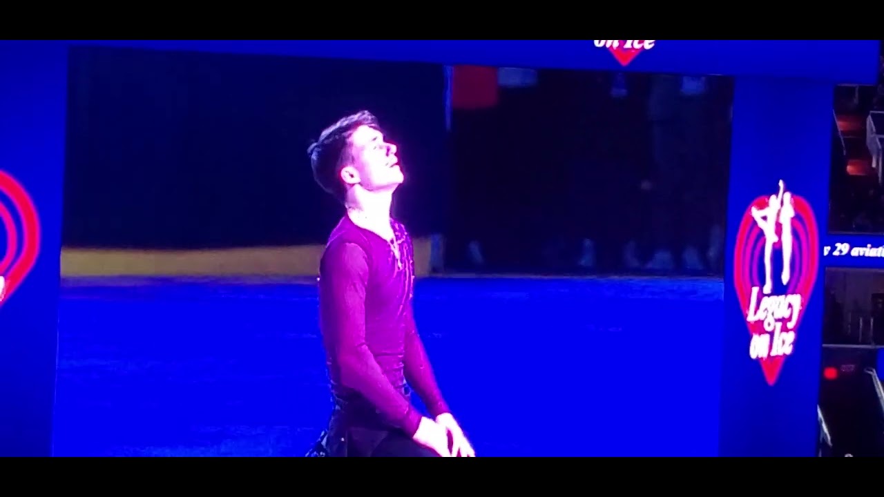 Max Naumov after skating in tribute to his parents 🥺💓 - Legacy On Ice ...