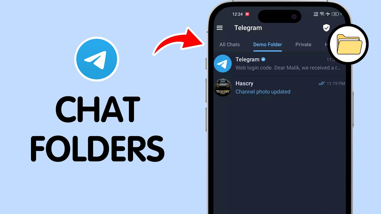 How to Create and Manage Chat Folders in Telegram (Quick Guide) - YouTube