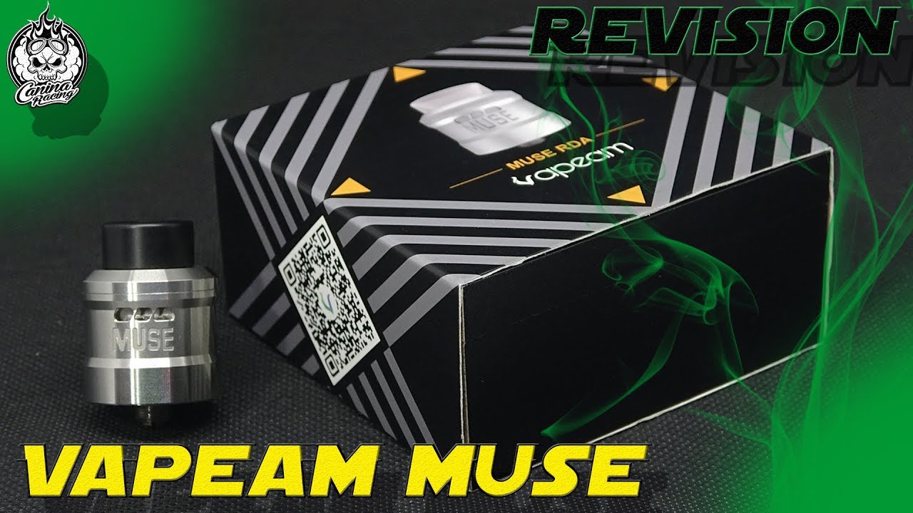 Vapeam MUSE RDA | BBB (Bueno, Bonito, Barato) - YouTube