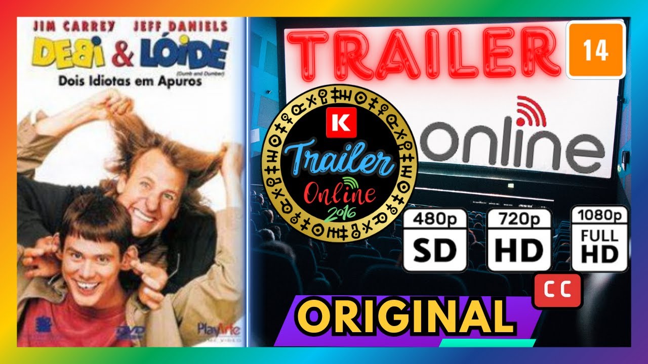 DEBI E LOIDE - DOIS IDIOTAS EM APUROS - TRAILER OFICIAL ORIGINAL 1995 ...