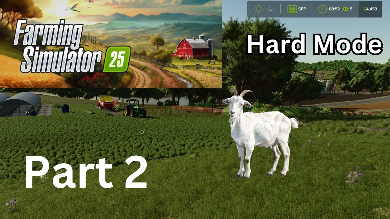 The Ultimate Challenge: Raising Goats & Planting Lettuce Hard Mode ...