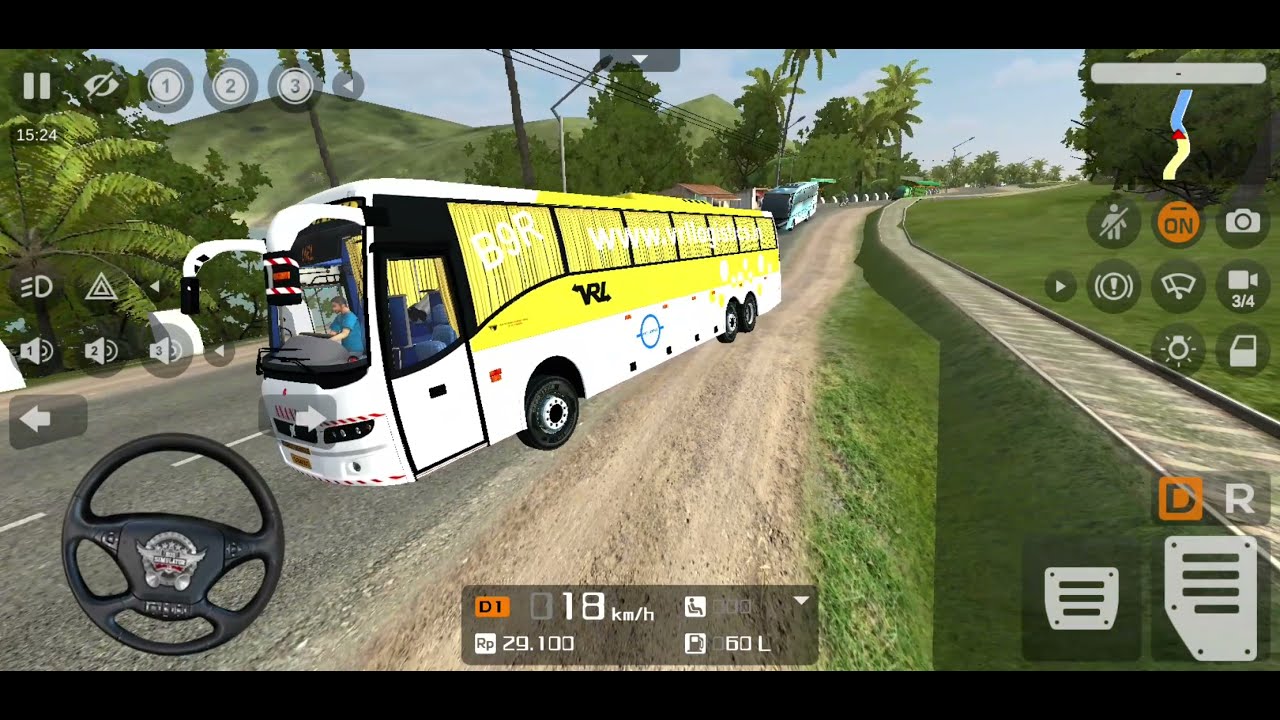 Volvo VRL Bus Game - Indian Bus Game - Bussid - Volvo Bus - YouTube