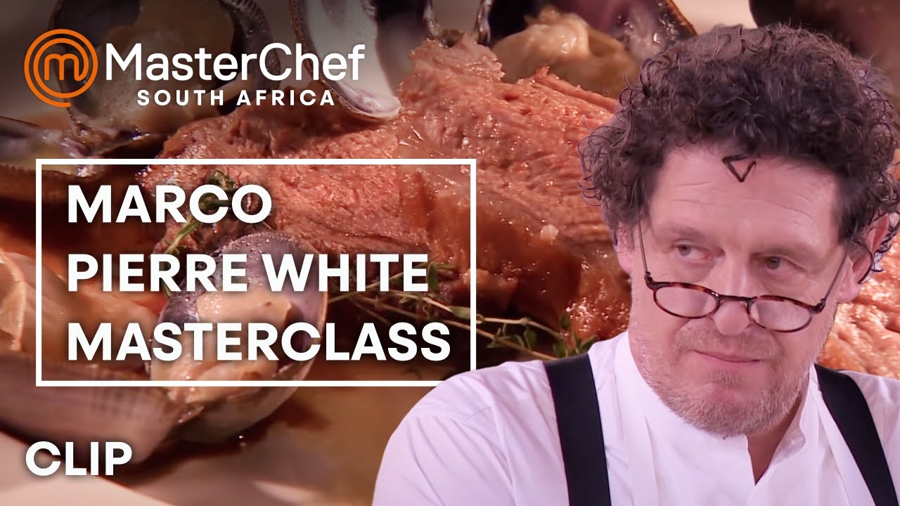 Marco Pierre White Masterclass | MasterChef South Africa | MasterChef ...