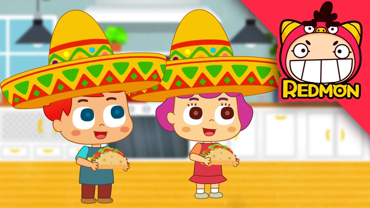 Tacos | Chef PANDA | Making food | for children | funny video | REDMON ...