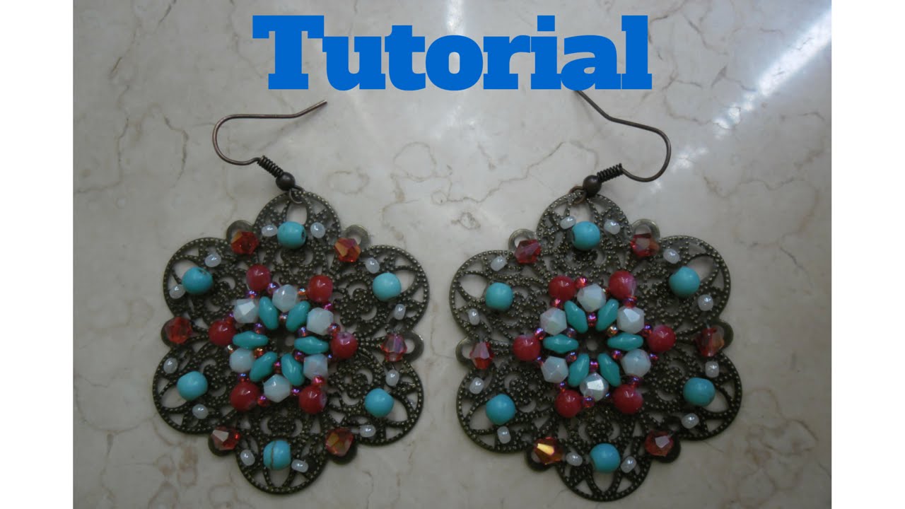 DIY - Come decorare una filigrana con perline - YouTube