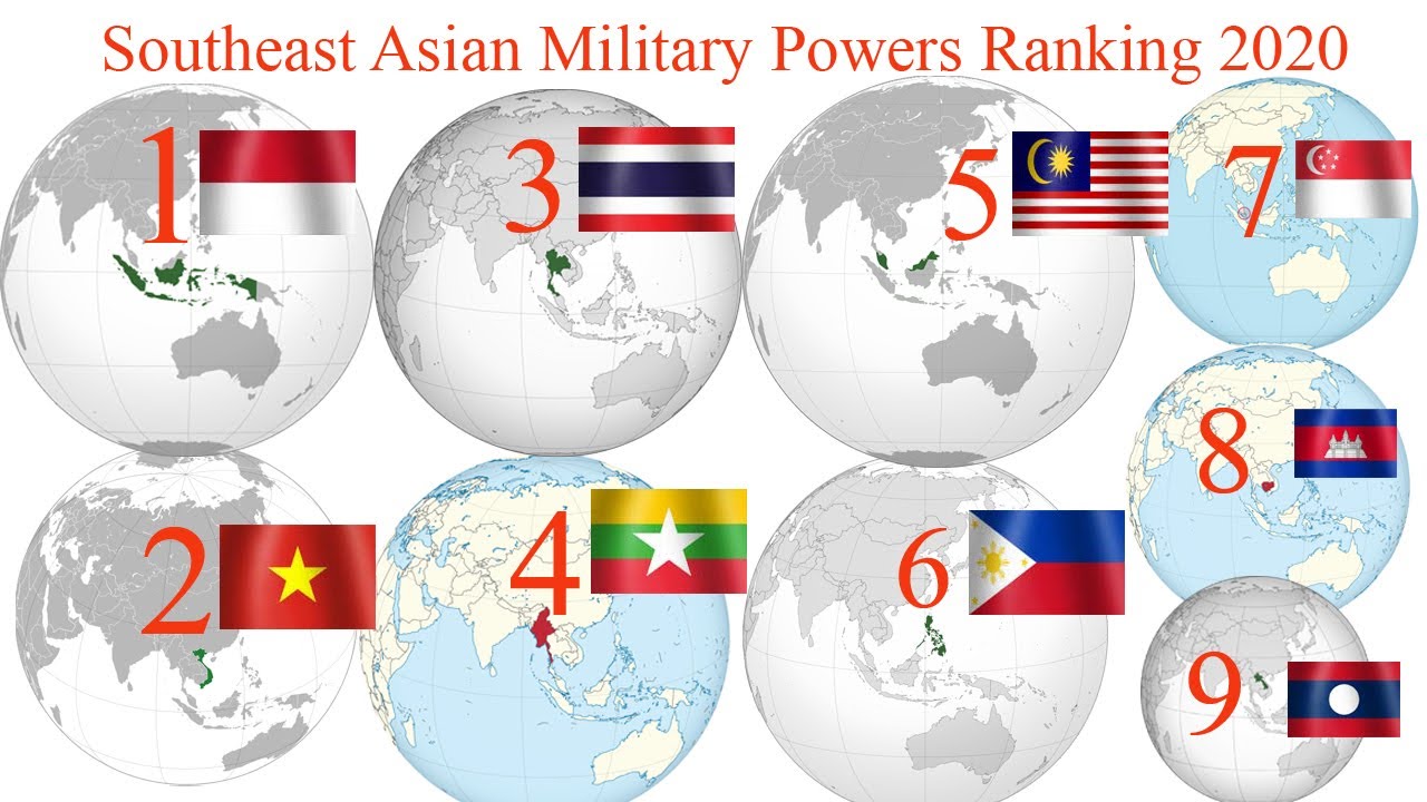 Southeast Asian Military Powers Ranking 2020 - YouTube