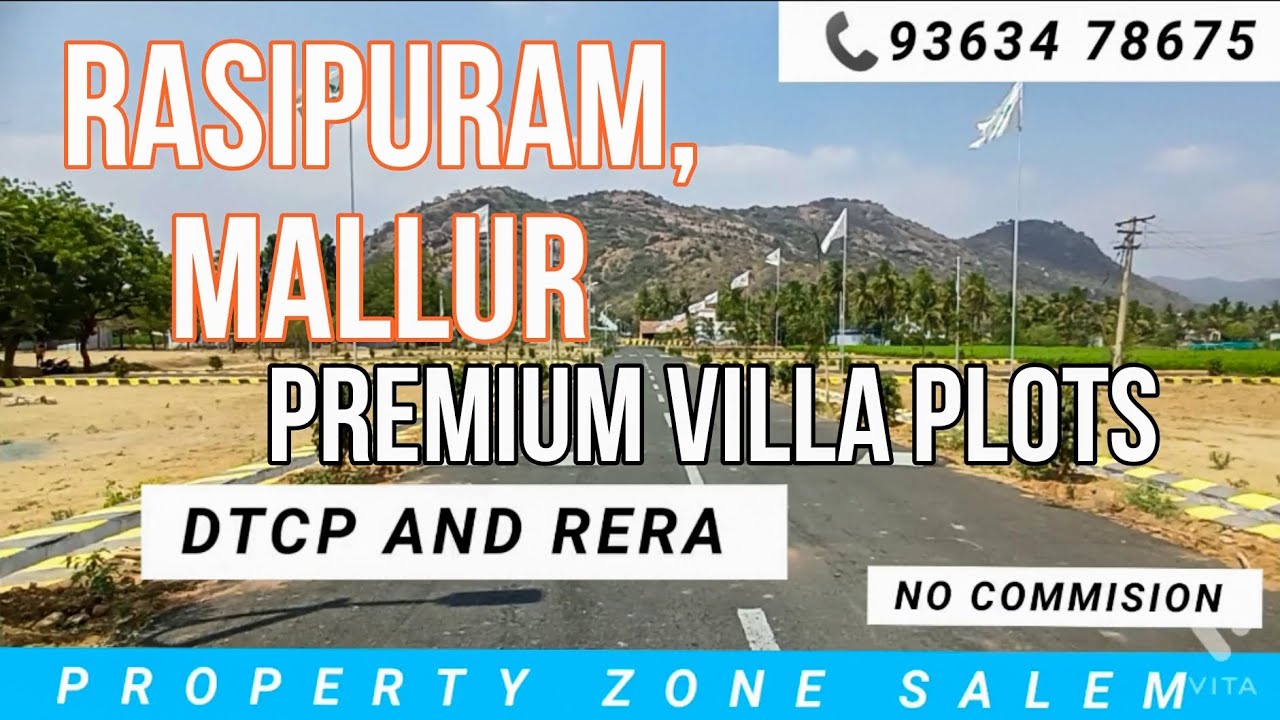 salem to Namakkal Highways MALLUR Premium villa plots RASIPURAM MALLUR ...
