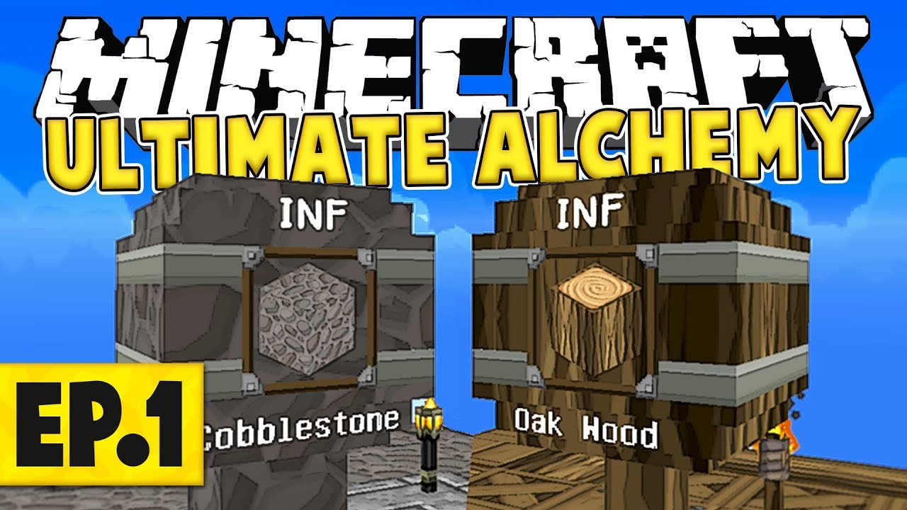 Minecraft Ultimate Alchemy - A Different Kind Of SkyBlock! #1 [Modded ...