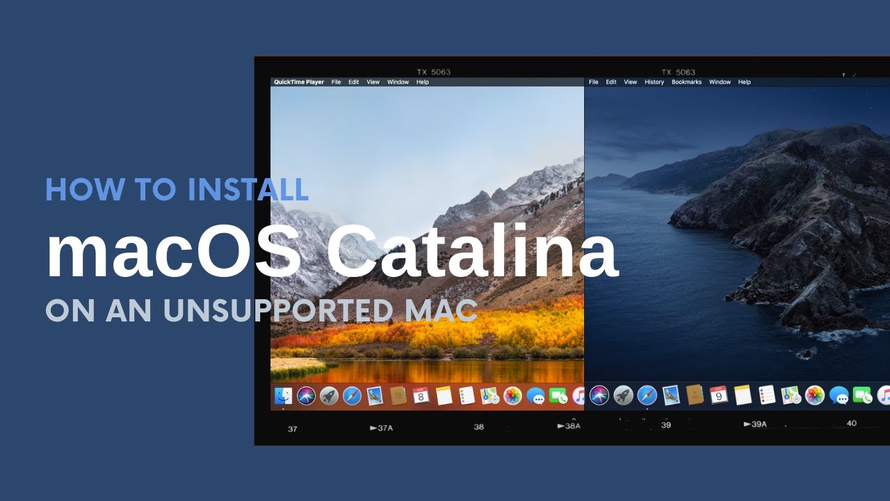 How to install macOS Catalina on an unsupported Mac (Tutorial for 2008 ...