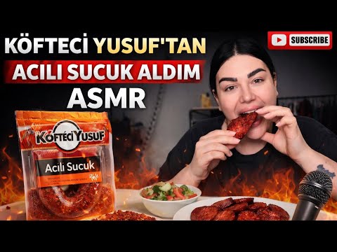 Köfteci Yusuf’tan ACILI SUCUK 🌶️ | ASMR Yedikçe Yediren Sesler!