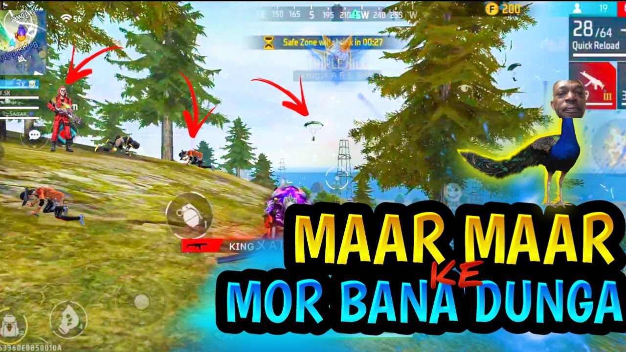 Maar mar ke mor bana dunga || मार मार के मोर बना दूंगा || br ranked ...