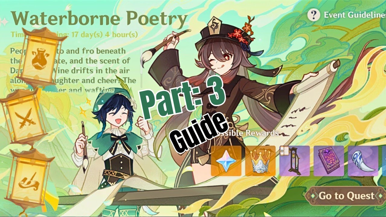 Waterborne Poetry": Part 3 | Genshin Impact - YouTube