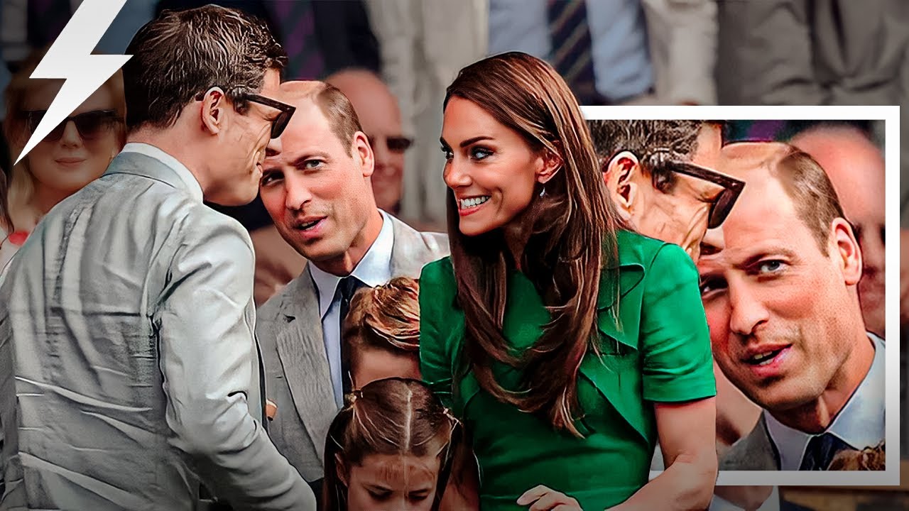 Royal Fans Spot Prince William’s Face Over Kate’s ‘Giddy Look’ At James ...