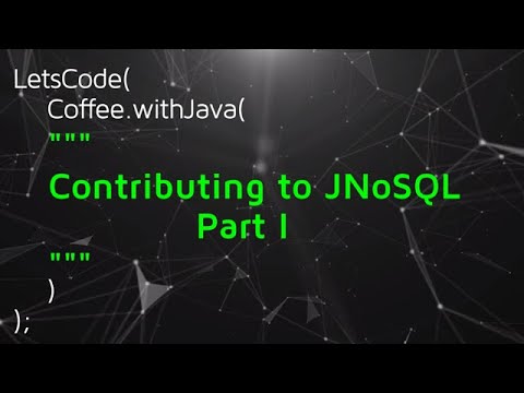 LetsCode(Coffee.withJava(" Contributing to JNoSQL ")); - YouTube