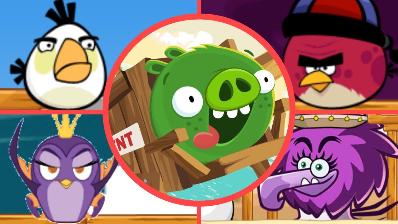 Angry Birds Maker Bad Piggies 3 - All Bosses (Luta dos Bosses) - YouTube
