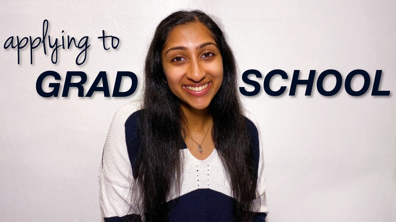 how to apply for GRAD SCHOOL || breaking down the grad school ...