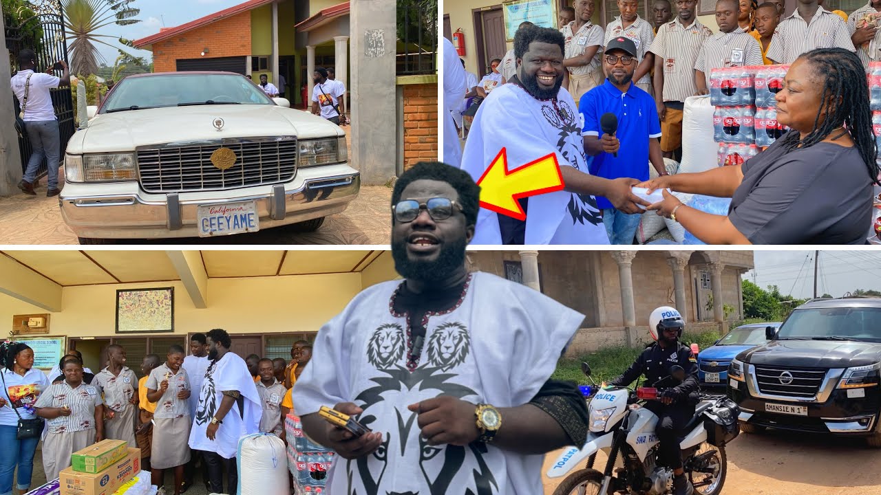 Prophet Azuka celebrates Birthday with Garden City Special school - YouTube