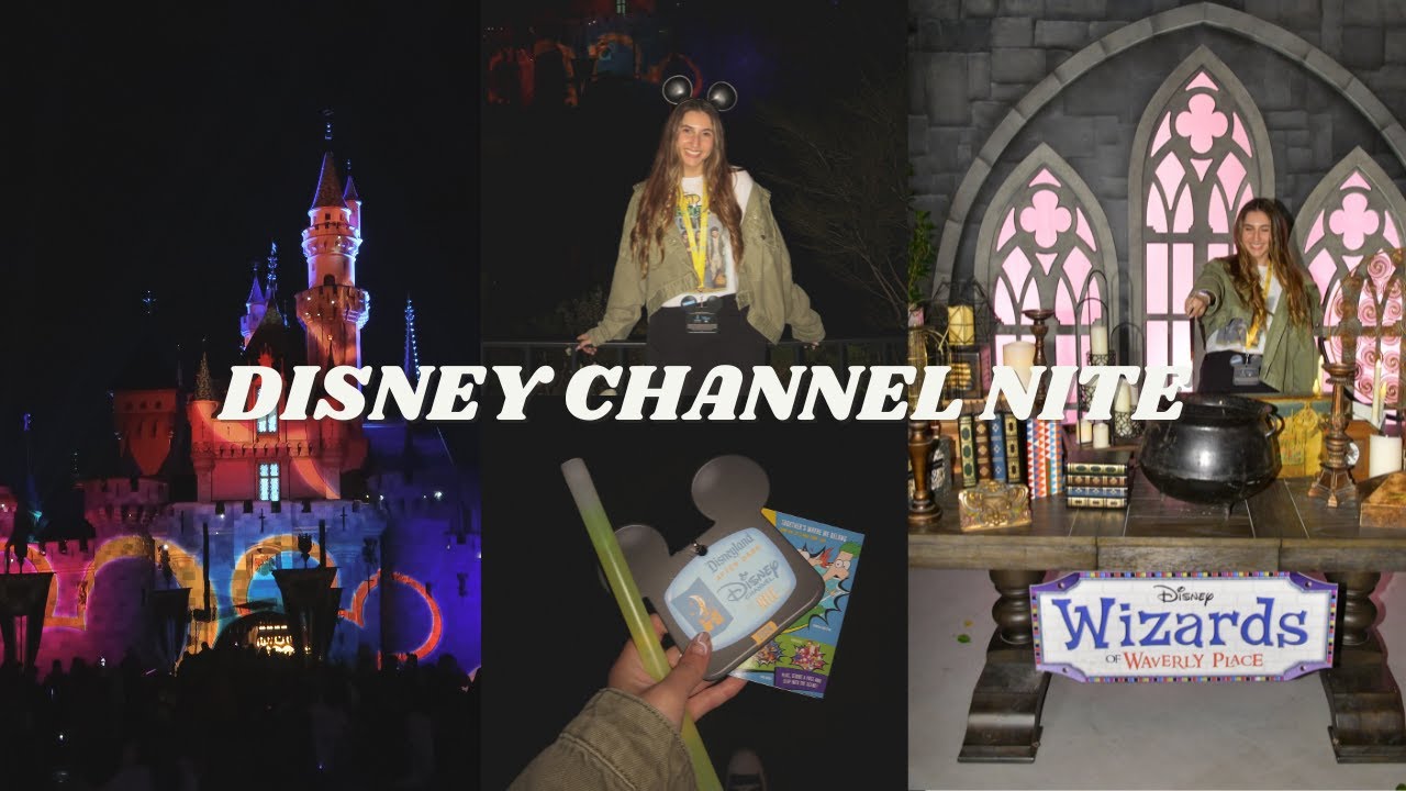 DISNEY CHANNEL NITE 2024 | Jillian Kay Vlogs - YouTube