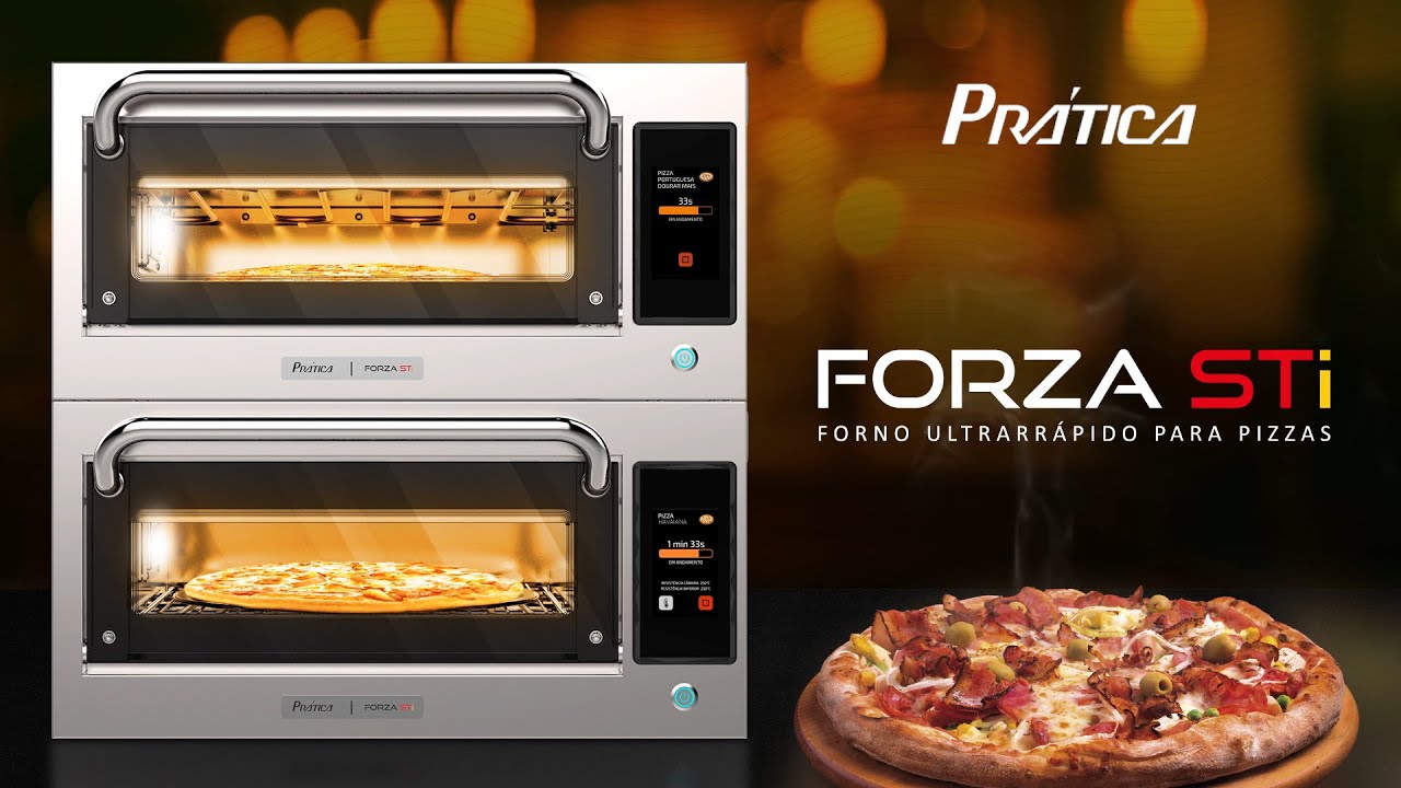 Speed Oven | Forza STi | Forno Ultrarrápido para Pizzas - YouTube