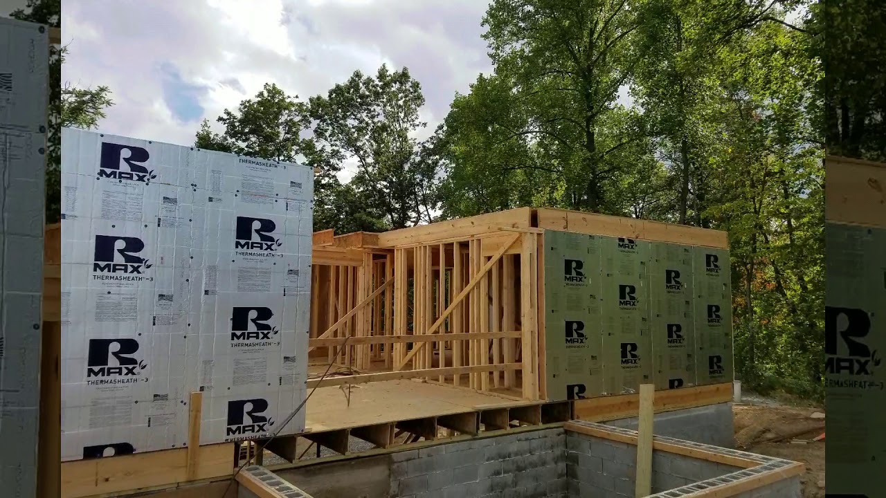 Building a house from the ground up - YouTube