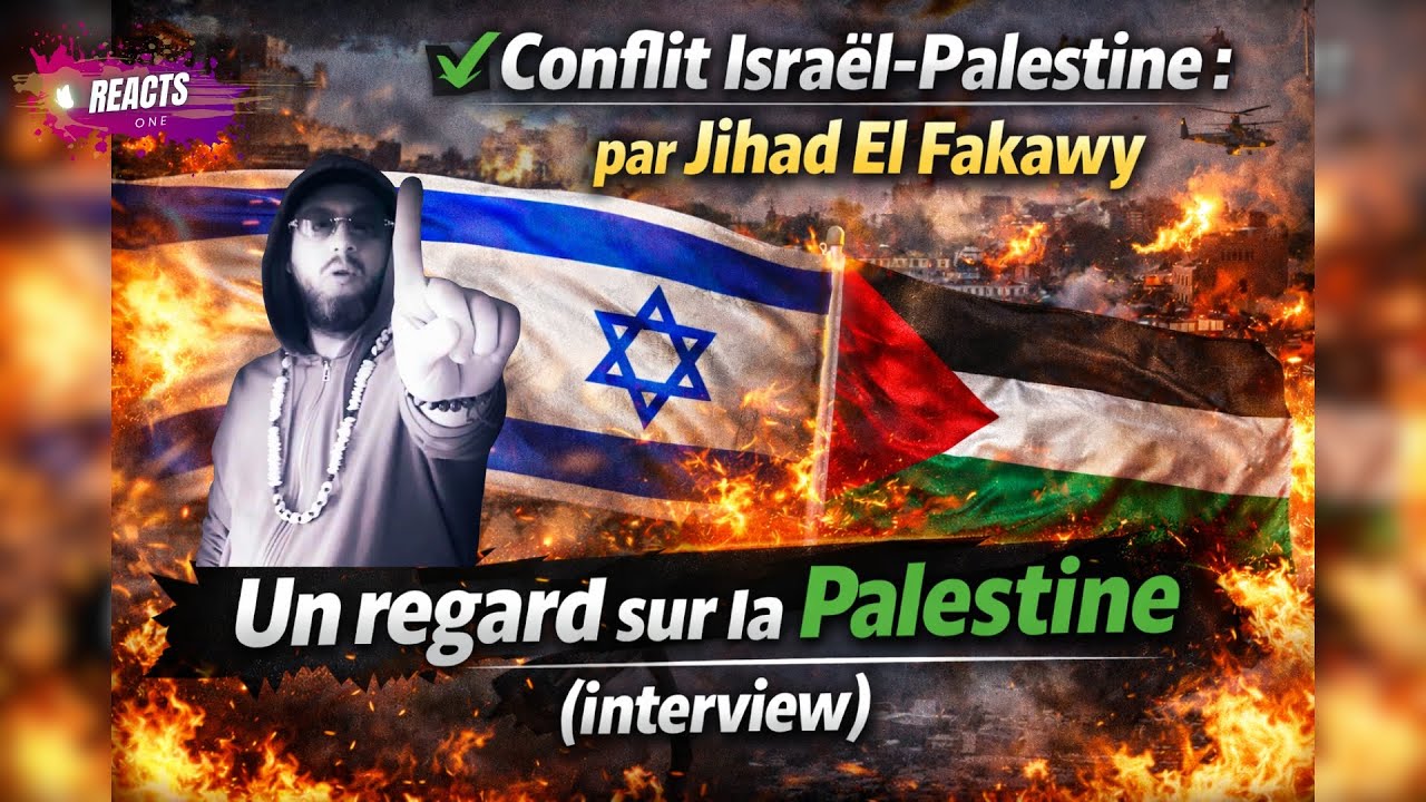 React : Un regard sur la Palestine avec Jihad El Fakawy - YouTube