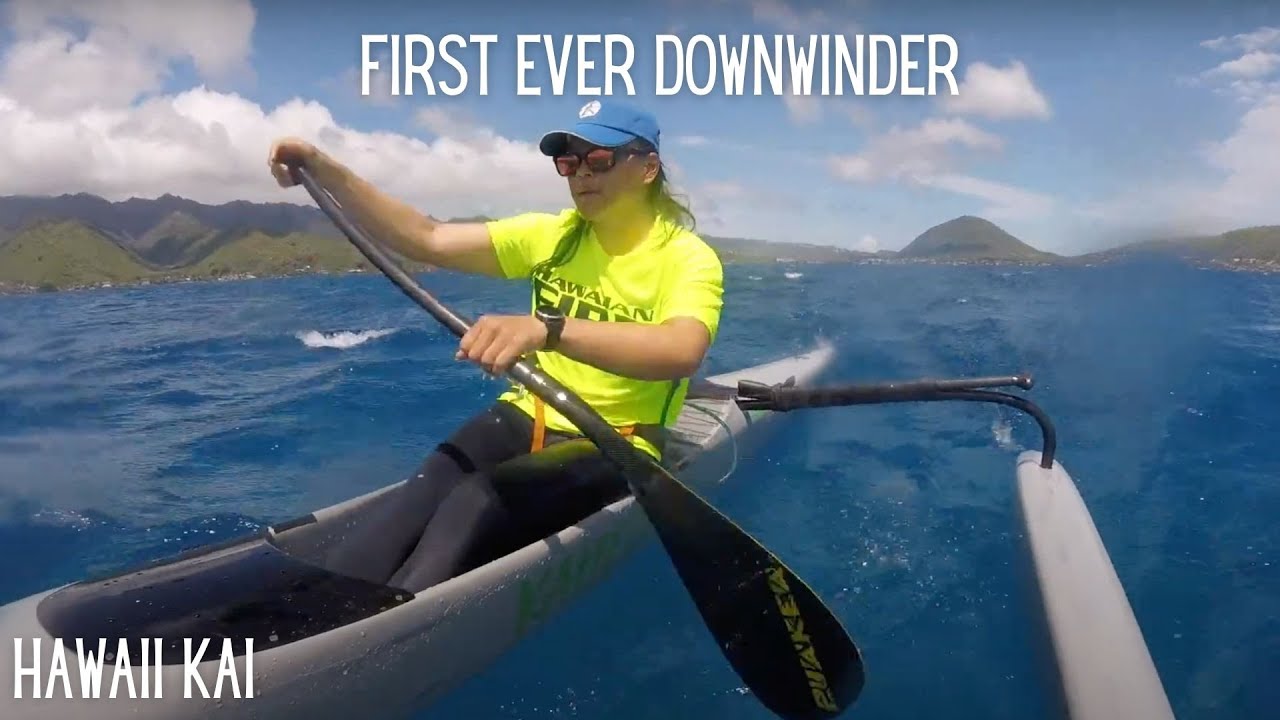 First-Ever Downwinder: Hawaii Kai | Kahele OC1 - YouTube