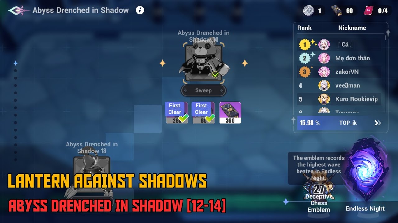 Honkai Impact Part 2 - Lantern Against Shadows [Abyss Drenched in Shadow] [12-14] - YouTube