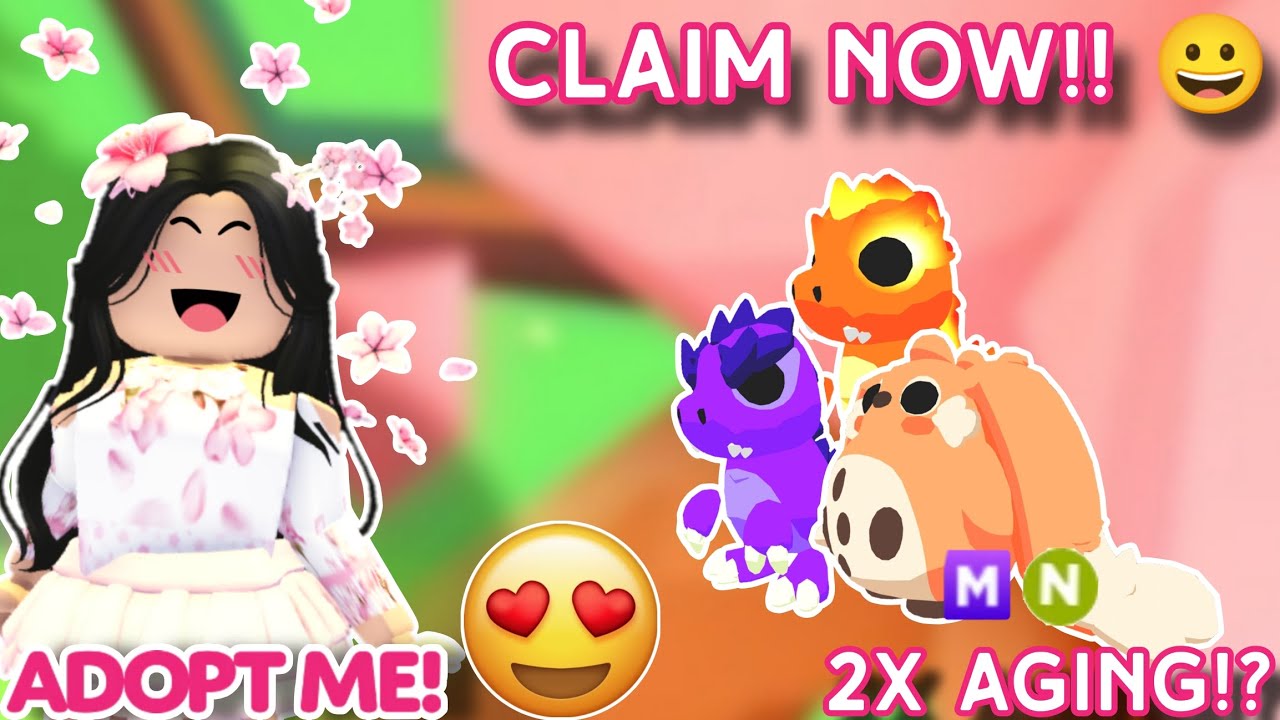 Free Neons And Megas In Adopt Me!!?😱🥹 Week 3 of Cherry Blossom Festival ...