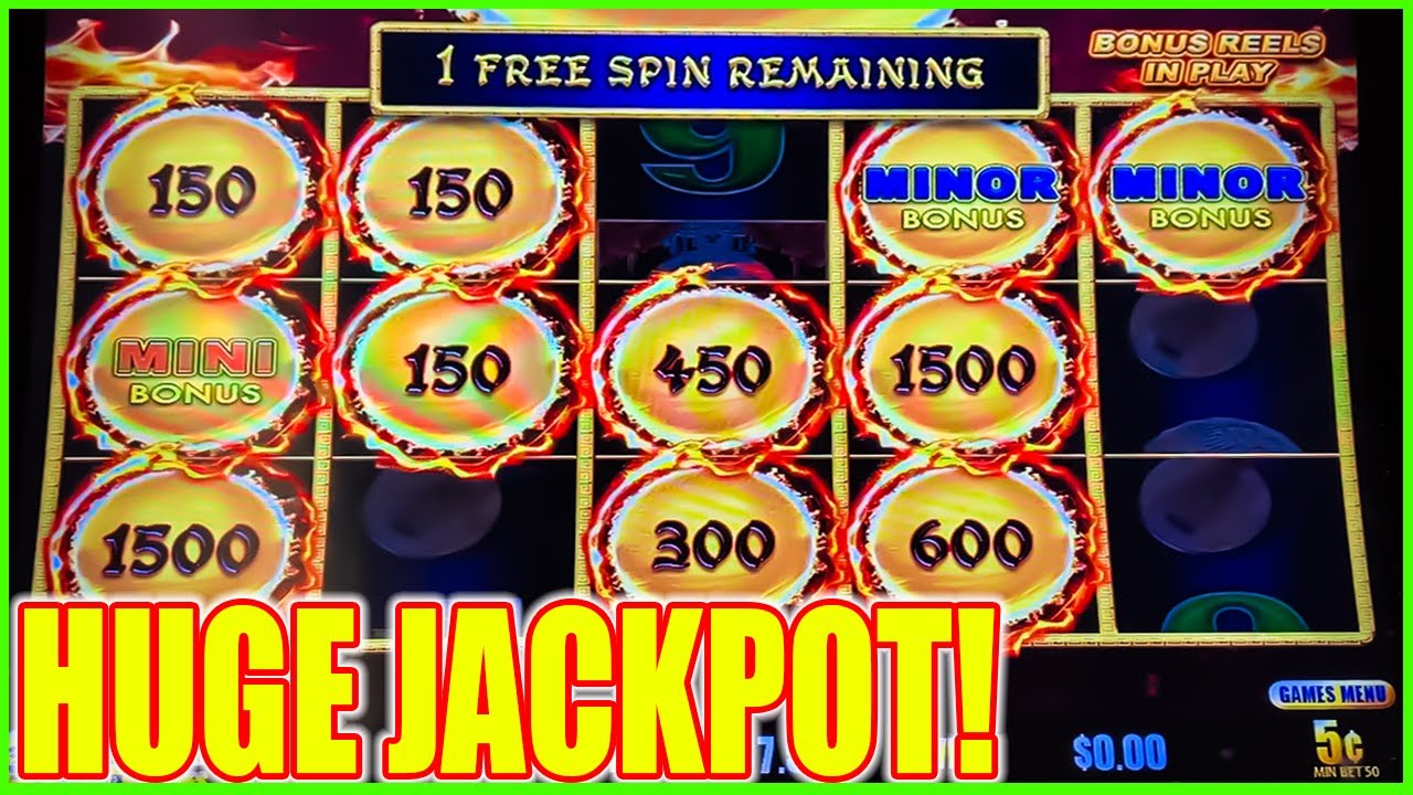 Unbelievable Rare Double Minor! HUGE JACKPOT Autumn Moon Dragon Link ...