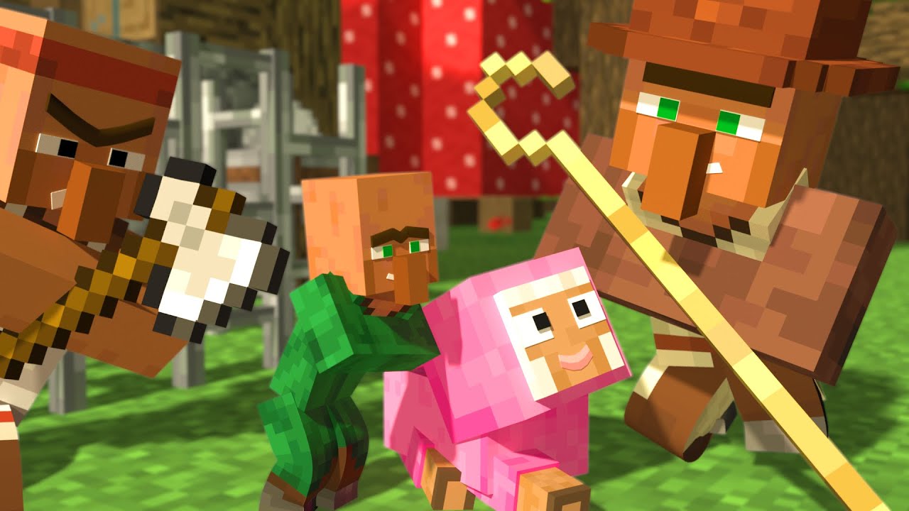 Villager Vs Pillager Adventures Part 1 Minecraft Animation - YouTube