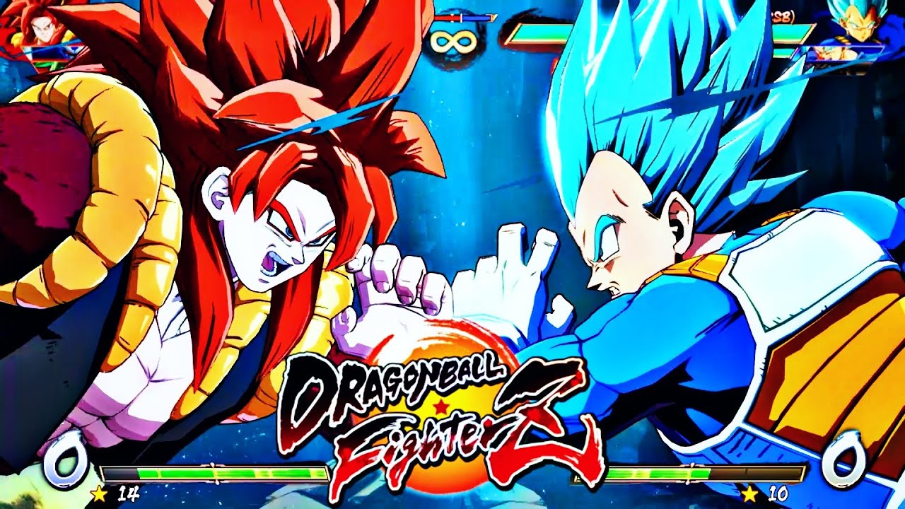 Gogeta (SS4) Vs Vegeta (SSB) / DRAGON BALL FighterZ _ Chris Play 12 ...