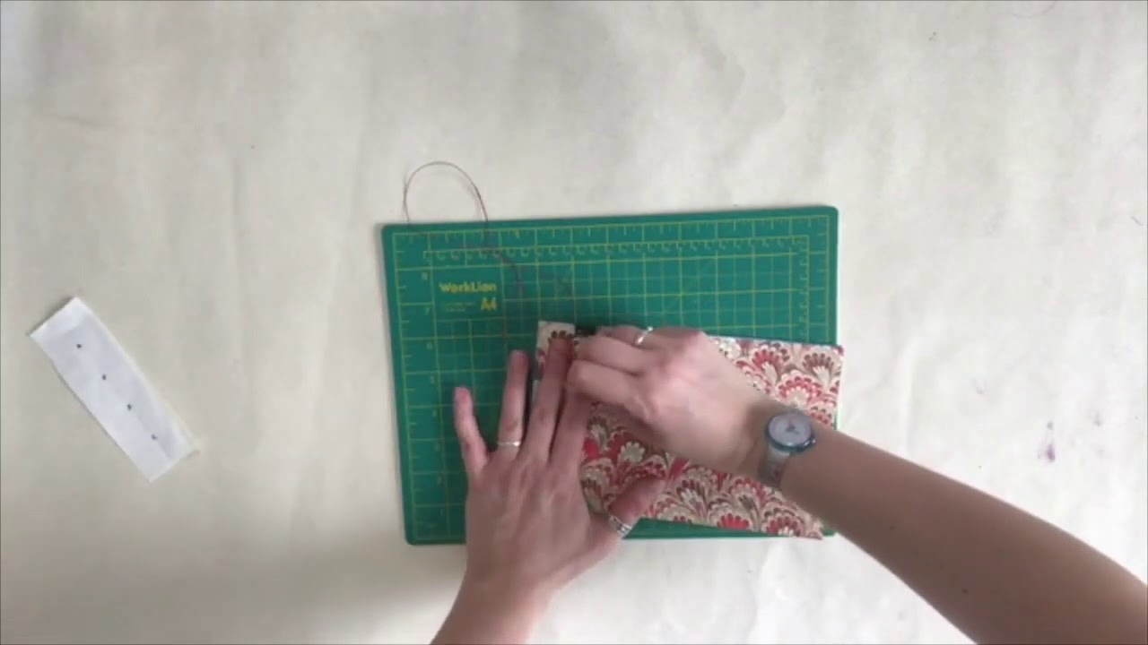 Japanese Side Stitch - YouTube