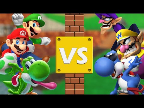 [ MUGEN ]   Mario Team VS Wario Team
