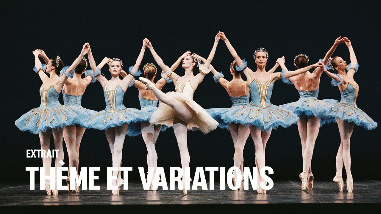 THÈME ET VARIATIONS de George BALANCHINE (extrait) - YouTube